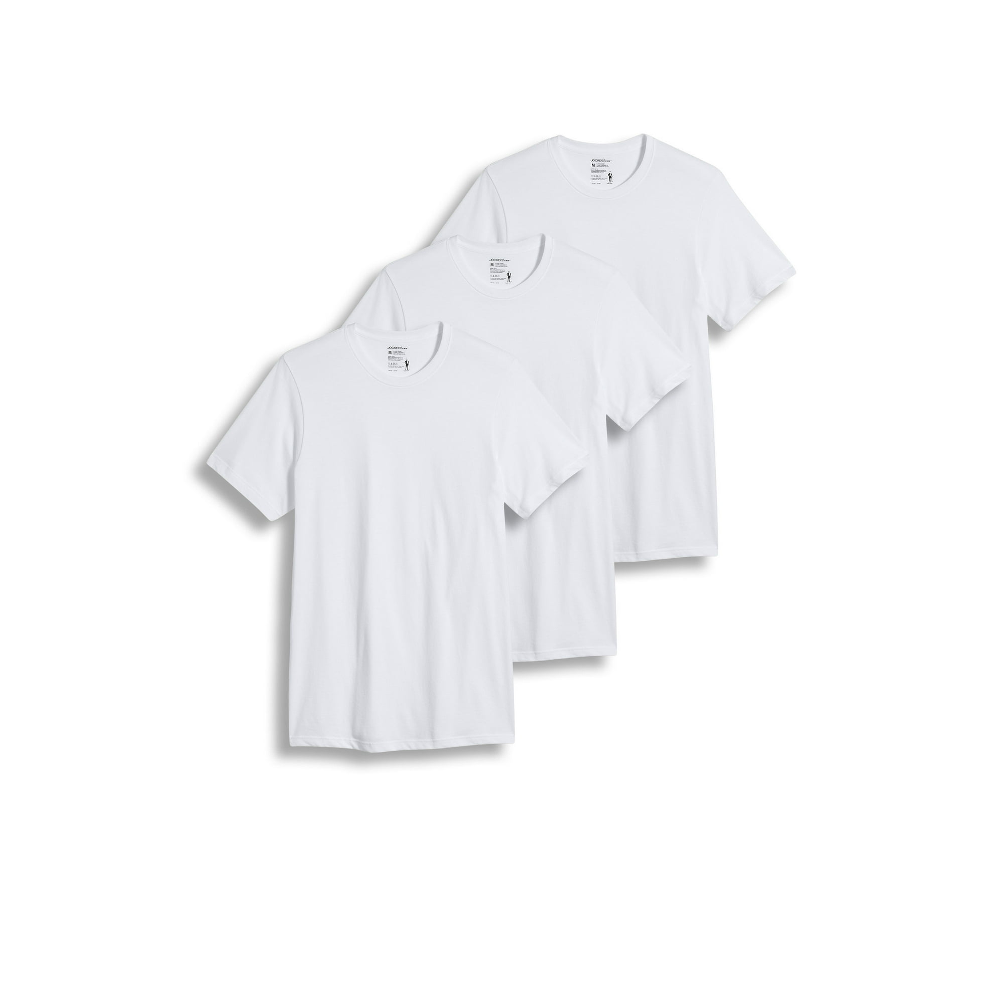Click here for Jockey Mens Classic Crew Neck Undershirt - 3 Pack prices