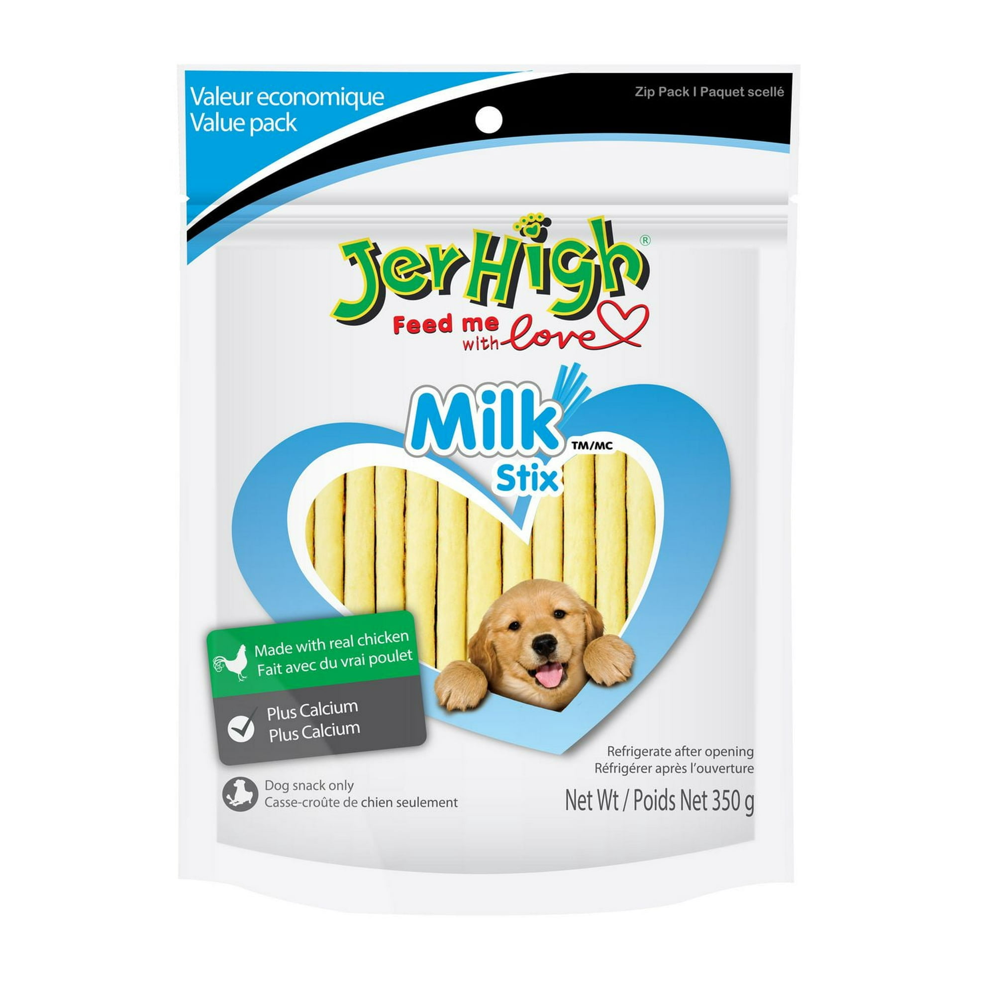 Click here for Jerhigh Milk Stix Dog Treats 350g prices