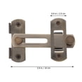 BESTYASH 3Pcs Bathroom Door Lock with Adjustable Installation Direction ...