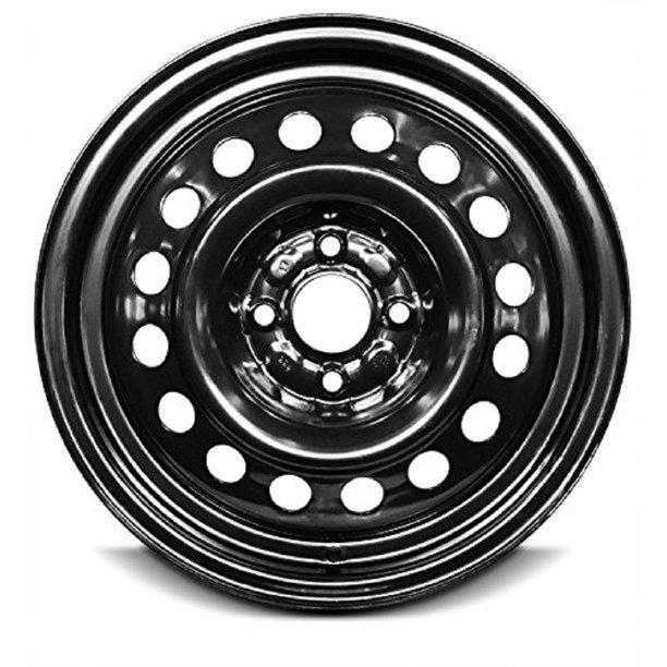 Road Ready 15" Steel Wheel Rim for 03-07 Saturn Ion 15x6 inch Black 4 ...