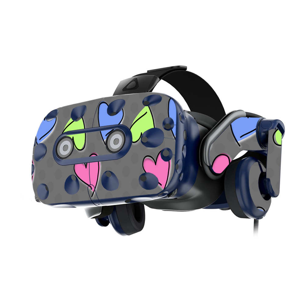 Skin Decal Wrap Compatible With HTC VIVE Pro VR Headset Sticker Design ...