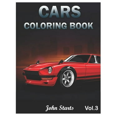 Cars Coloring Book (Paperback) - Walmart.com