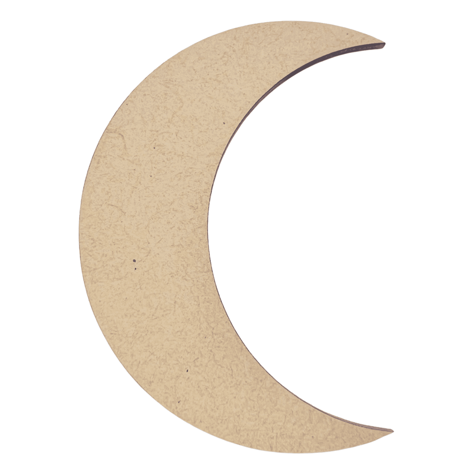 Krafty Supply Wood Moons, 1/8" Thick MDF, Bulk Set of 25 Wood Moons ...