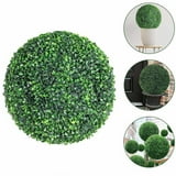 Nearly Natural 5' Plastic Boxwood Artificial Topiary, Green - Walmart.com
