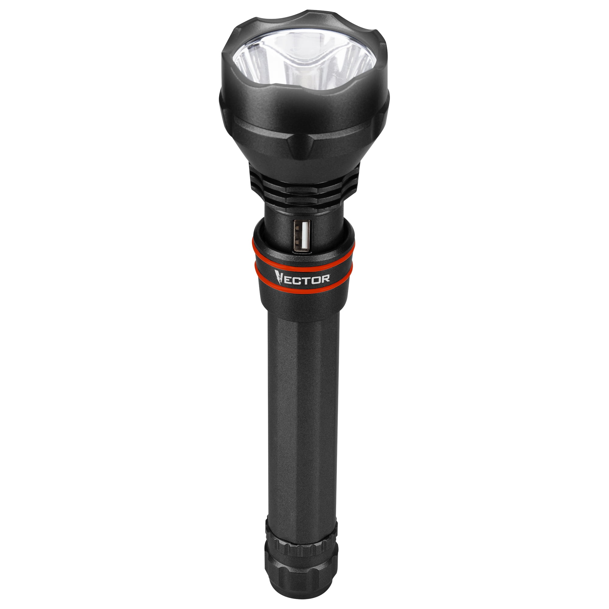 Vector TL10PV 1500 Lumens LED Flashlight with Power Bank Capability ...
