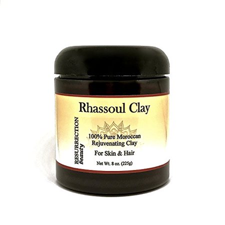 RESURRECTIONbeauty Rhassoul Clay Hair & Facial Mask | 100% Pure ...