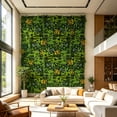 Taicans Artificial Greenery Wall Panel 15.7x23.6in Fake Plant Hedge Mat ...