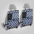 Car Back Seat Organizer Antique Nylon Fabric Thickened Waterproof Foot ...