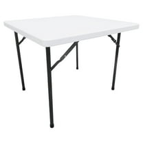 ZENSTYLE Lightweight & Compact Foldable Square Table - 3 feet Portable ...