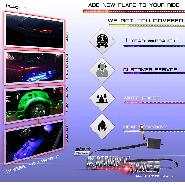 Knight Rider Scanner Light Kit