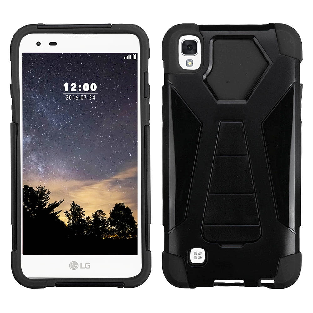 LG Tribute HD Case, Zizo Hybrid Dual Layer Case - Heavy Duty Cover w ...