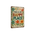 2026 NEW Funny Garden Metal Sign - "This Is My Happy Place" Vintage ...