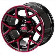 Fairway Alloys Aluminum Rim FA119 AGGRESSOR 12X7in Machined Gloss Black ...