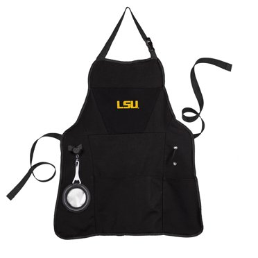 LSU Tigers Tailgating or Grilling Apron With 9" Pocket, Fully ...