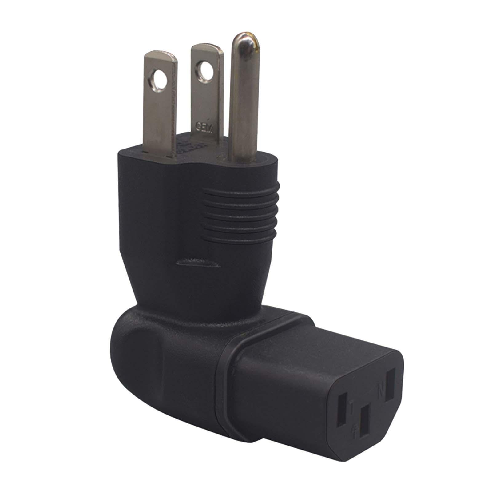 5-15P Male 320 C13 Female Adapter 3 Pin Plug Adapter for Monitor PC ...