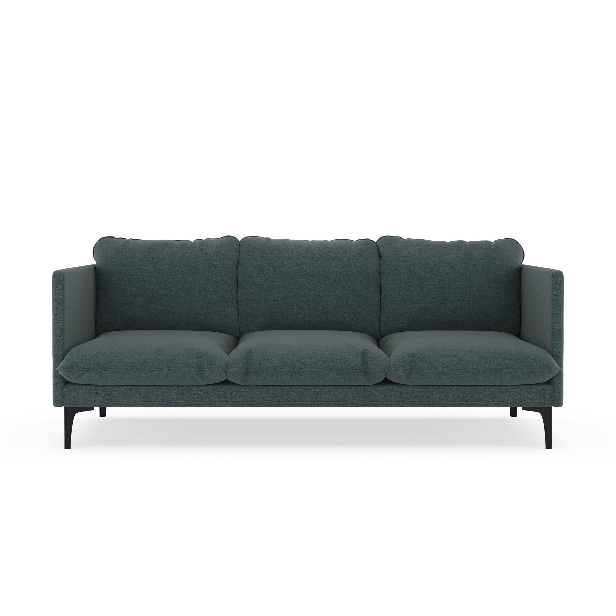 Arden Sofa Oxford Weave - Ocean Gray - Walmart.com