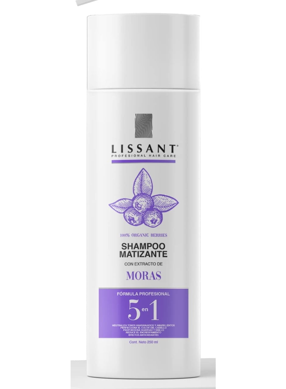 Shampoo Matizador Morado de Cabellos Rubios, Dorados, Luces, Rayos ...