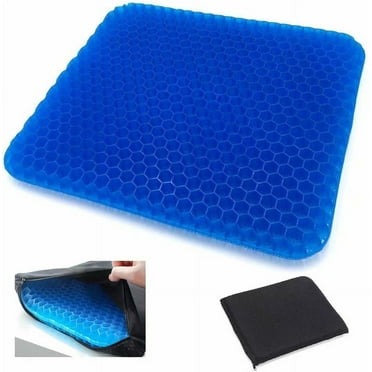 Tektrum Thick Orthopedic Cool Gel Seat Cushion with Cooling Vents for ...