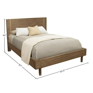 Alpine Furniture Melbourne Platform Bed, Multiple Sizes - Walmart.com