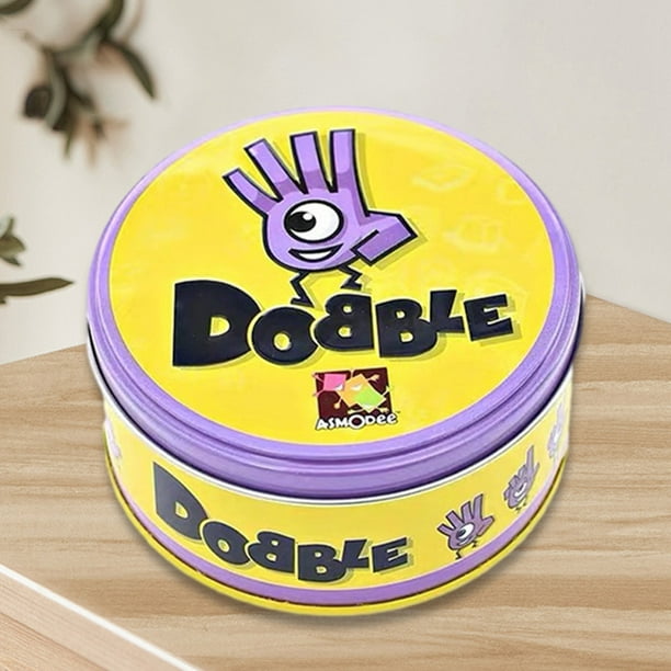 Peggybyg Animal Numbers Fun Cards Metal Box Spot It Dobble Cards Game ...