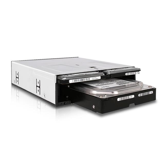 ICY DOCK flexiDOCK MB095SP-B 2 x 2.5" & 1 x 3.5" SATA HDD/SSD Removable ...