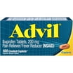 Advil Pain Relievers and Fever Reducer Coated Tablets, 200 Mg Ibuprofen ...