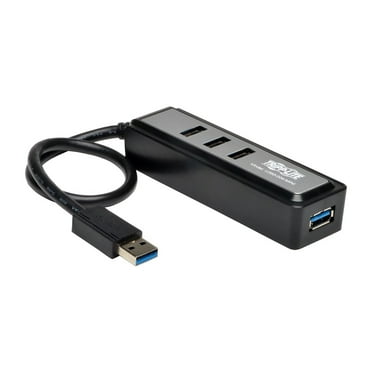 onn. Portable 4-Port USB Hub with USB 2.0 Ports - Walmart.com