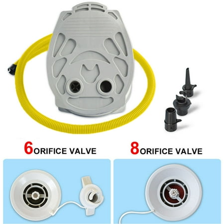 Inflatable Boat Portable Fast Camping Airbeds Foot Pump Balloon For ...