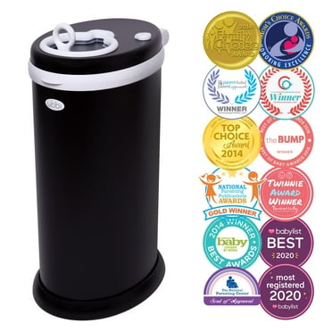 Janibell Odor-Free Adult Diaper Pail with Liner System and Trash ...