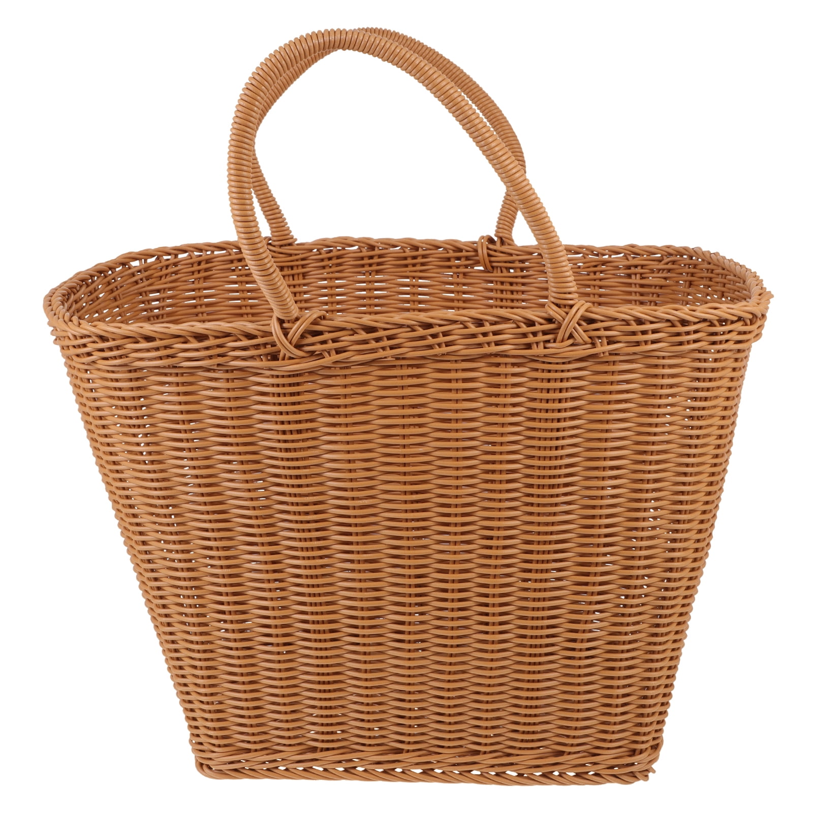 NUOLUX 1pc Decorative Rural Style Outdoor Storage Basket Durable ...
