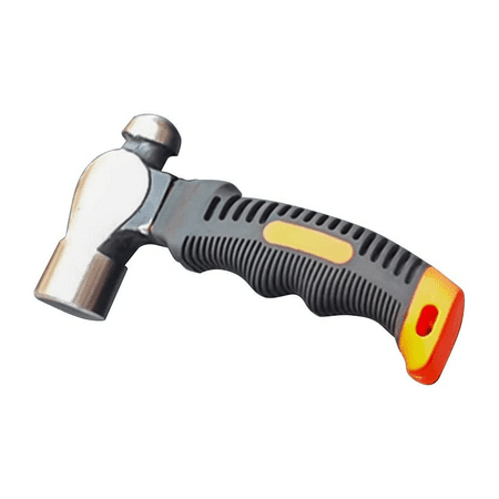 SICED Mini Round Head Hammer, Forged Hammer Mini Round Hammer Non-Slip ...