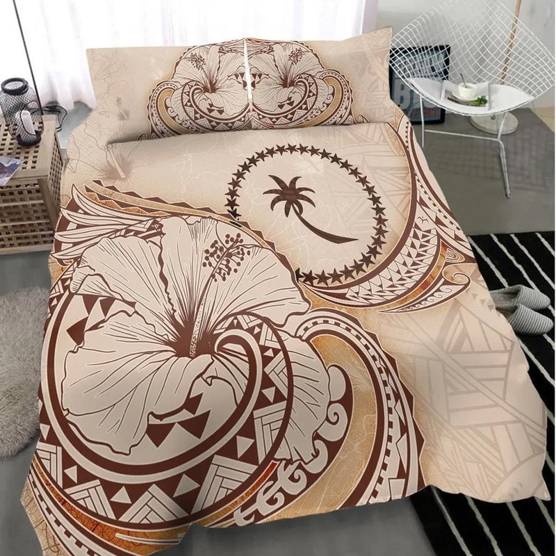 Juego de cama Vibe Hoodie Chuuk - Hibiscus Flower Vintage Style ...