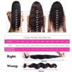 Ustar Unique Bargains Brazilian 3 Bundles Loose Wave 100% Human Hair 10 ...