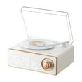 New Vintage Vinyl Bluetooth Speaker, Portable Phonograph Wireless Audio ...