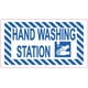 3.5inx2in Hand Washing Station Sticker Vinyl Sign Decal Business ...