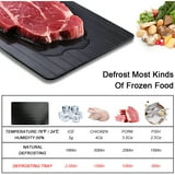 Wailicop Meat Defrosting Tray, Aluminum Thaw Plate for Bacon, Chicken ...