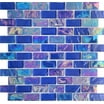Bahamas Light Blue Mix Glass Tile Pool Tile and Wall Tile and Deco 12in ...