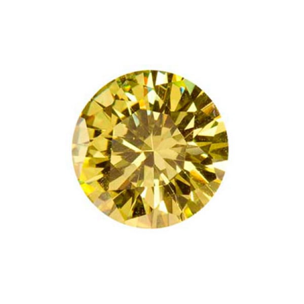 5mm Round Apple Green CZ - Pack of 5 - Walmart.com