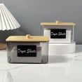 Acrylic Dryer Sheet Holder with Lid, Clear Laundry Sheets Container ...