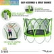 Spark 8-Foot Trampoline, with Safety Enclosure, Green - Walmart.com
