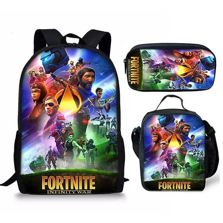 Fortnite Student School Bag Fortnite Package Meal Bag / Pen Bag ...