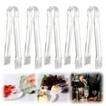 Aonity Plastic Tongs, Plastic Serving Tongs 2025 New Disposable Plastic ...