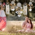 5Pcs Large Handmade Moon & Sun Dream Catchers, Boho Camel Wall Hanging ...