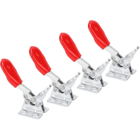 4Pcs Toggle Fixture, Galvanized Iron Toggle Clamp, Quick Release Manual ...