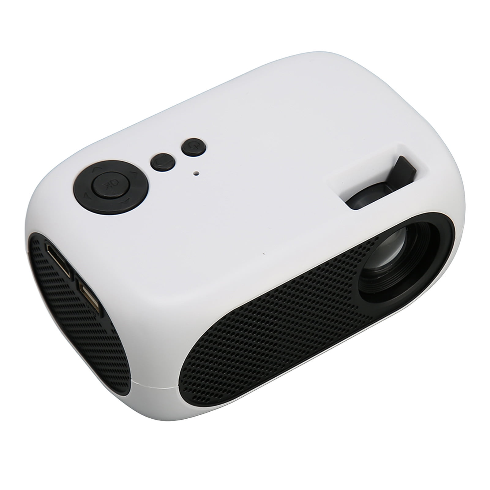 Mini Proyector Portátil, Sonido Envolvente de 360 Grados, Formatos ...