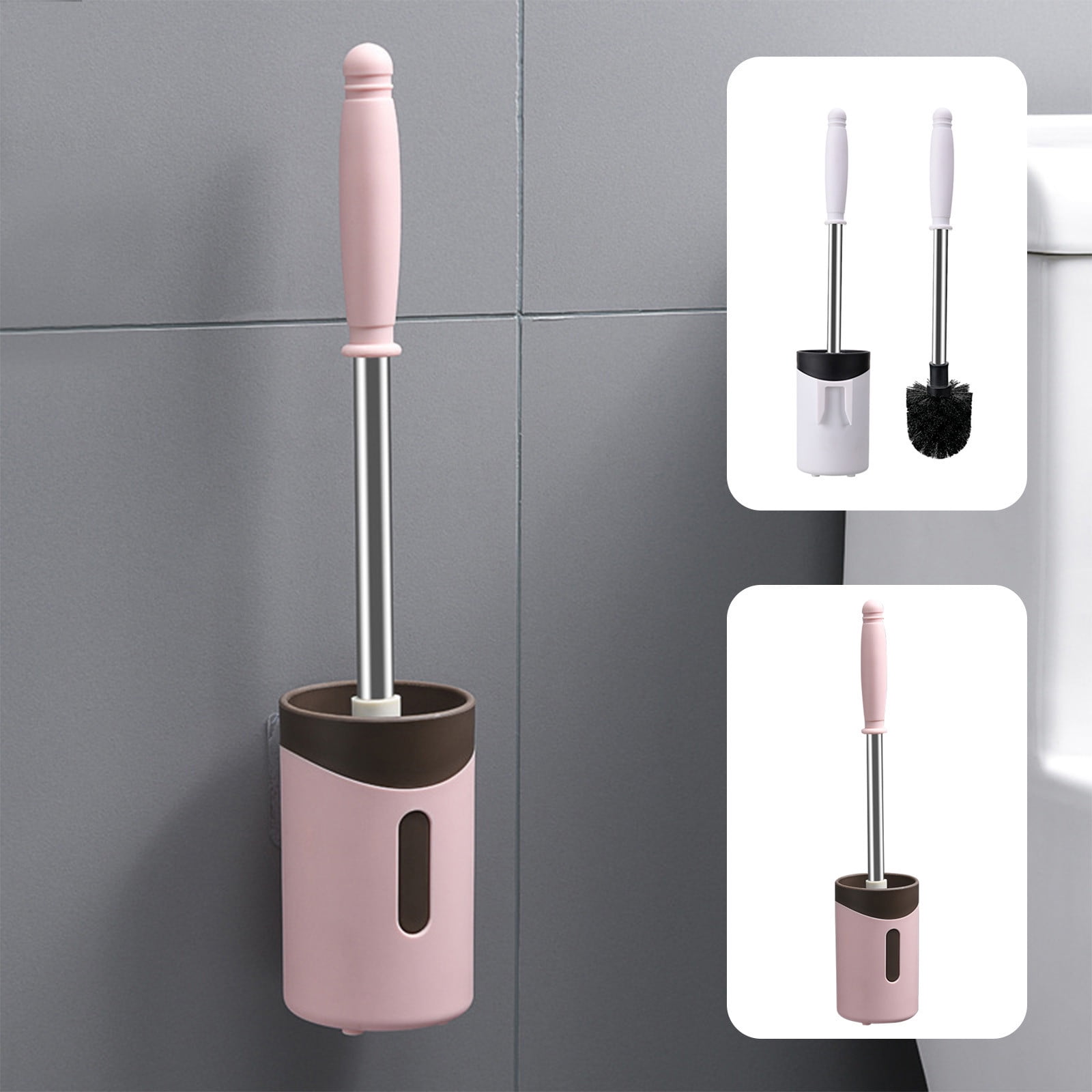 Click here for Ganfancp Toilet Brush toilet Bowl Brush And  Stron... prices