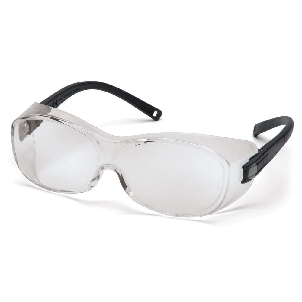 Black Frame/Clear Anti-Fog Lens - Walmart.com - Walmart.com