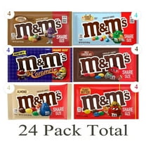 M&Ms 6 flavor 24 pack bundle (2.83 Oz) Share size - Walmart.com