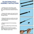 Anley 10Ft Telescopic Flagpole - Retractable Fiberglass Outdoor ...
