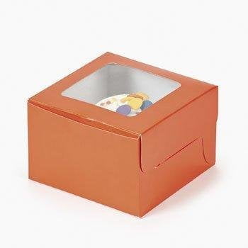 Dozen Orange Cupcake Boxes - Walmart.com
